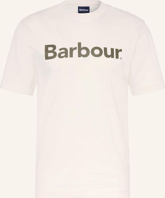 Barbour T-Shirt weiss