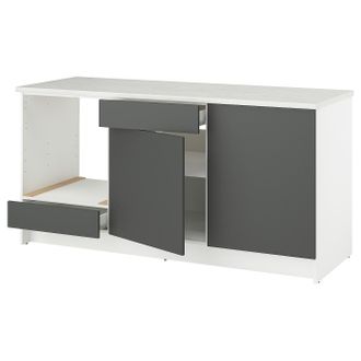 IKEA KNOXHULT Unterschrank mit T&uuml;ren+Schublade