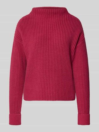 Selected Regular Fit Turtleneck-Pullover aus Baumwoll-Mix Modell SELMA