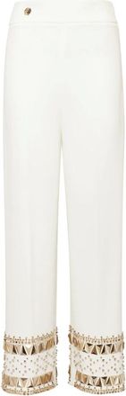 Philipp Plein Damen, Hosen, Weiß, XSGröße