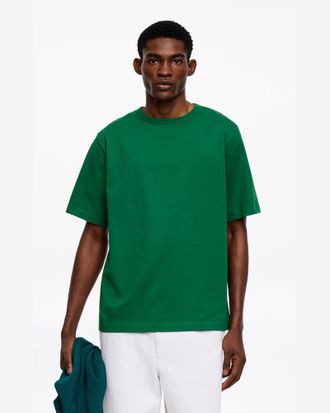 Arket Oversize-T-Shirt 270 GSM -Gr&uuml;n