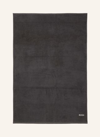 HUGO BOSS Badetuch Edge grau