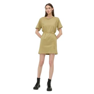 Notes du Nord Robe T-shirt courte - Femme - Robes - Vert - Taille: 36 FR