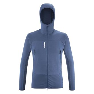 Millet Dunkel Denim Fusion Grid Hoodie - - Sport - Herren - Blau - S