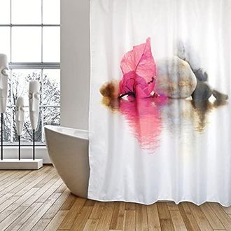 MSV Rideau Douche 180X200 Polyester Borneo (Vendu par 1)