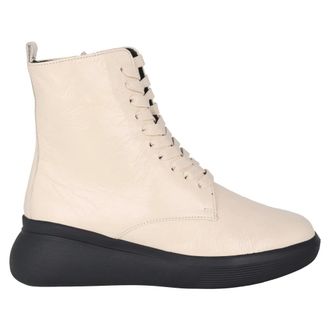 H&ouml;gl Lace-Zip Boot - - Shoes - Damen - Beige - 39 EU