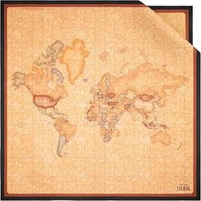 Alviero Martini 1A Classe Alviero Martini 1a classe Foulard geo classic 90x90 K3190ALOE black, multicolore, 90 x 90 cm