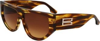 Victoria Beckham Femme, Accessoires, Brun, Taille: ONE Size Lunettes de soleil en ac&eacute;tate avec protection UV