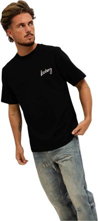 Iceberg Homme, Tops, Noir, Taille: S 5D F071 Jersey T-Shirt