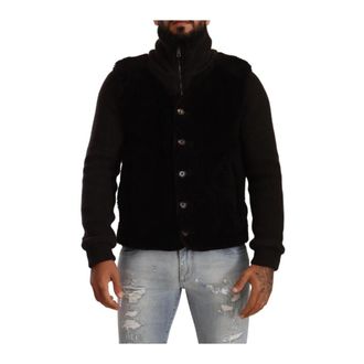 Dolce & Gabbana Bomber Jacket - - Knitwear - Herren - Schwarzk - M
