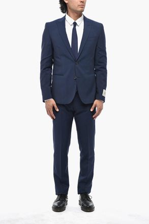 Corneliani CC COLLECTION Anzug aus Mohair-Mischung mit spitzem Revers Corneliani