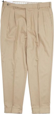 Pantaloni Torino Homme, Pantalons, Brun, Taille: L Chinos