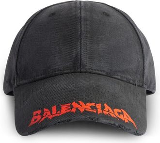Balenciaga Casquette de baseball en coton avec logo Balenciaga