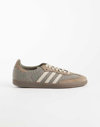 adidas Originals Samba OG baskets marron et kaki