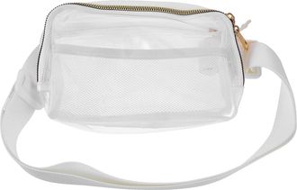 Hemobllo Transparente Bauchtasche Damen Verstellbare Outdoor H&uuml;fttasche Laufg&uuml;rtel Leichtes Nylon Reise Accessoire f&uuml;r Wandern und Training