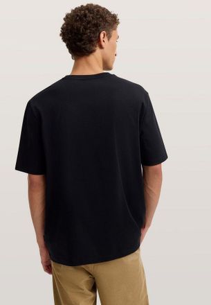 Bugatti T-Shirt elegant mit Rundhals