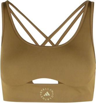 adidas by Stella McCartney Femme, Sport, Brun, Taille: 38 FR Soutien-gorge de sport pour lentra&icirc;nement