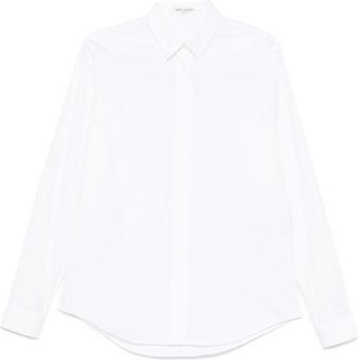 Saint Laurent Klassisches Hemd - Wei&szlig;
