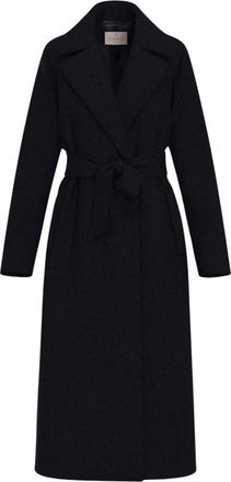 Emme Di Marella Colimbo G&uuml;rtelmantel - - Coats - Damen - Schwarzk - S