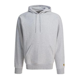 Carhartt Work in Progress Hooded Chase Sweatshirt - - Sweatshirts & Hoodies - Herren - Grau - 2XL