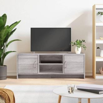 vidaXL Vidaxl - Meuble tv sonoma gris 102x30x37,5 cm bois ding&eacute;nierie