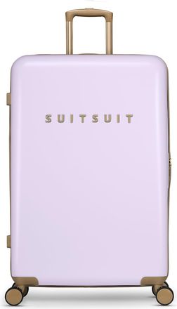 SuitSuit Koffer Gro&szlig; 76 cm - Hartschalen Reisekoffer mit Rollen - TSA-Schloss - 94 L - Fusion Orchid Bloom