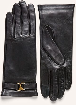 Ami Ami Paris Lederhandschuhe schwarz