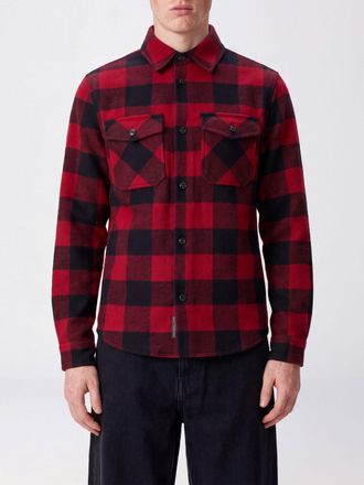 Woolrich Chemise slim fit en laine m&eacute;lang&eacute;e &agrave; motif tartan