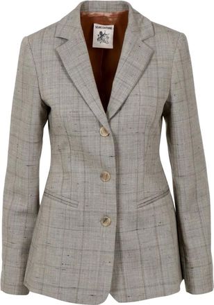 Semicouture Femme, Vestes, Gris, Taille: 36 FR Jacket Herminia