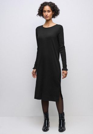 Street One Midikleid mit Rundhalsausschnitt