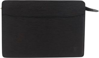 Louis Vuitton Sac pochette vintage doccasion - Femme - Pre-owned - Noir - Taille: ONE Size