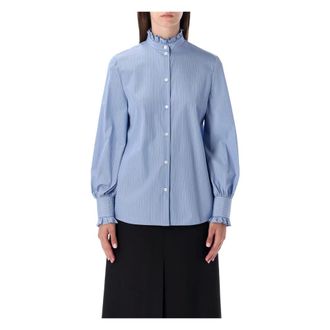 Valentino Garavani Damen, Blusen & Hemden, Blau, SGr&ouml;&szlig;e