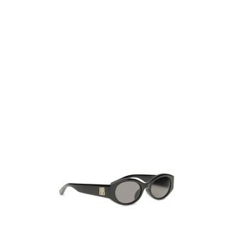 Balenciaga Womens Black Acetate Sunglasses