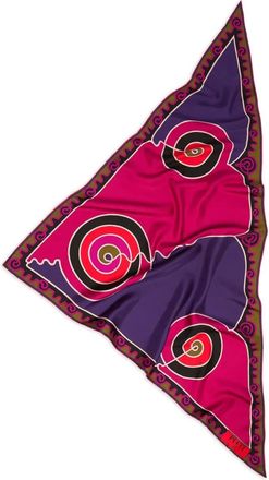 Pucci Schal mit Astro-Print - Rosa