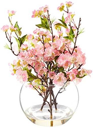 Nearly Natural Fast Natur 4572 Cherry Blossom in Vase, groß