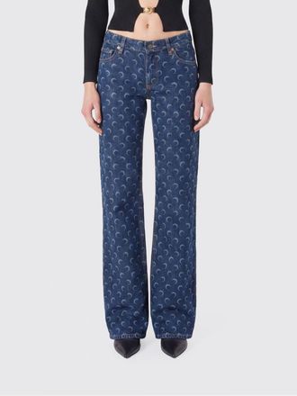Marine Serre Jeans Femme couleur Bleu