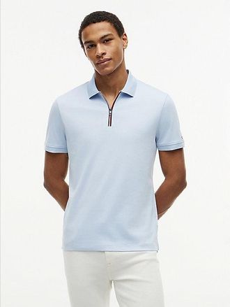 Tommy Hilfiger Polo coupe standard en coton fluide