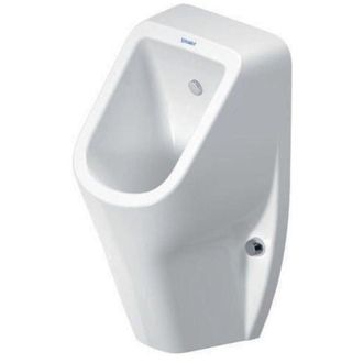 Duravit Duravit - No.1 Urinal, rimless, Zulauf hinten, inkl. Sp&uuml;ld&uuml;se