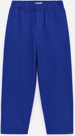 Arket Baumwoll-Chino Mit Schmal Zulaufendem Bein -Blau