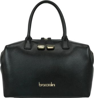 Braccialini Femme, Sacs, Noir, Taille: ONE Size Bauletto