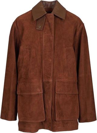 Arma Blouson En Cuir - Marron