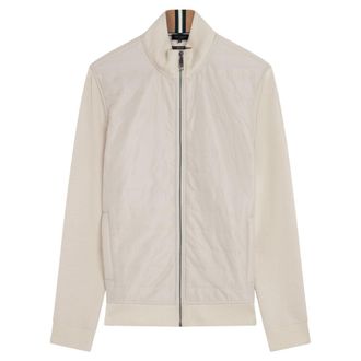 Ted Baker Entil Steppjacke In Regular Fit, Creme