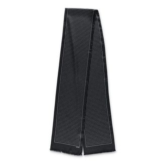 Tom Ford Homme, Accessoires, Noir, Taille: ONE Size Scarf Pois