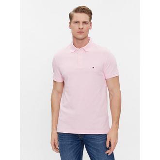 Tommy Hilfiger Poloshirt 1985 MW0MW17771 Rosa Slim Fit