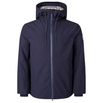 Aquascutum Active Shell Active Mid Parka Marineblaue Jacke