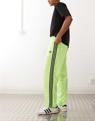 adidas Originals Firebird - Pantalon de surv&ecirc;tement - Vert et noir
