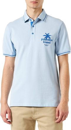 s.Oliver Herren 10.3.11.13.121.2131479 Poloshirt kurzarm, Blau Bcd4e6, XXL