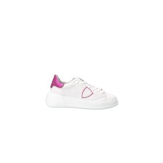 Philippe Model Wei&szlig;e Tres Temple Low Top Sneakers - - Shoes - Damen - Wei&szlig; - 39 EU