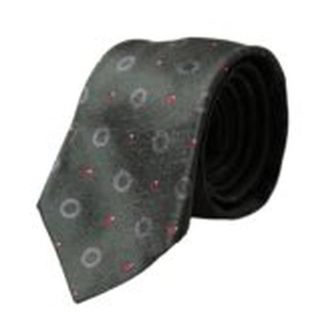 Dolce & Gabbana Dunkelgrauer Seidenkrawatte Stilvolles Design - - Accessories - Herren - Grau - ONE SIZE