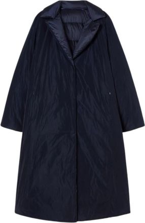 Marina Rinaldi Femme, Manteaux, Bleu, Taille: 42 FR Giubbino Persona